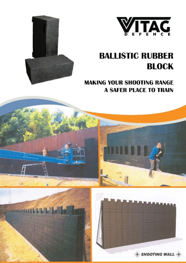 Ballistic Rubber Block